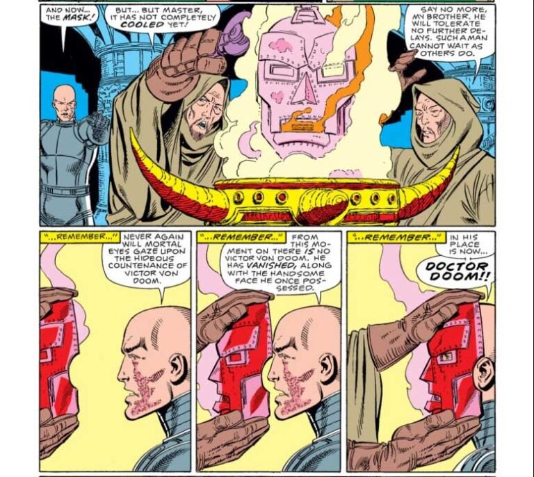 Why Does Dr. Doom Wear a Mask? Mystery Solved